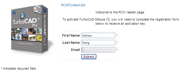 TurboCAD 12 promo page | dotTechdotTech