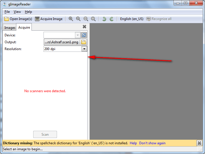 Gimagereader Scanner GImageReader Qt5 OCR Application