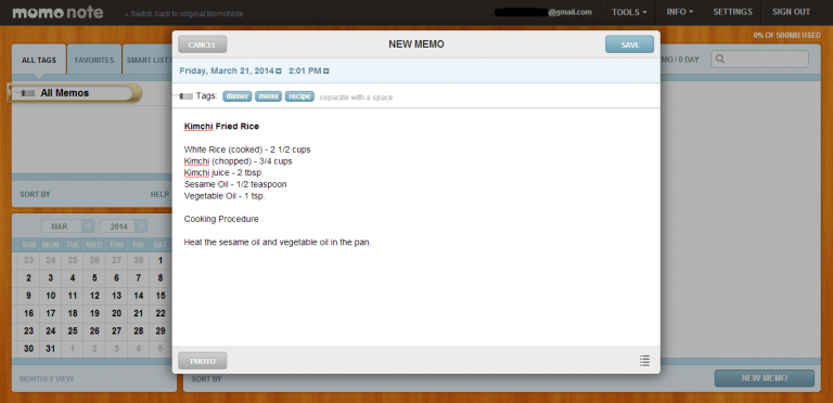 [Chrome] Create, edit and organize notes and memos with MomoNote | dotTech