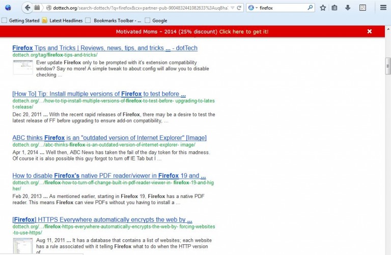 How to search a website directly from Firefox search bar [Tip] | dotTech