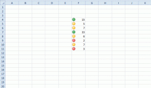 How to add conditional icon formatting to Excel 2010 and 2013 spreadsheet cells [Guide] | dotTech