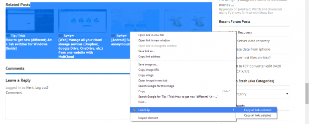 How to copy multiple links at once in Chrome [Tip] | dotTech