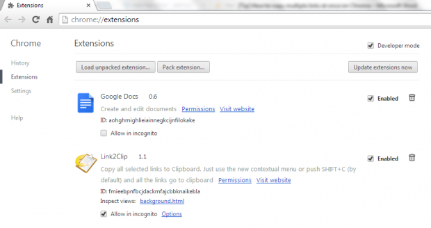 How to copy multiple links at once in Chrome [Tip] | dotTech