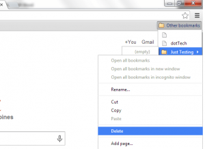 How to hide or delete other bookmarks folder in Chrome [Tip] | dotTech