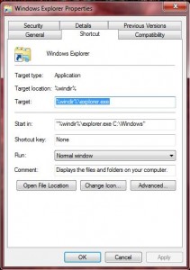How to set a default folder for Windows 7 Explorer [Tip] | dotTech