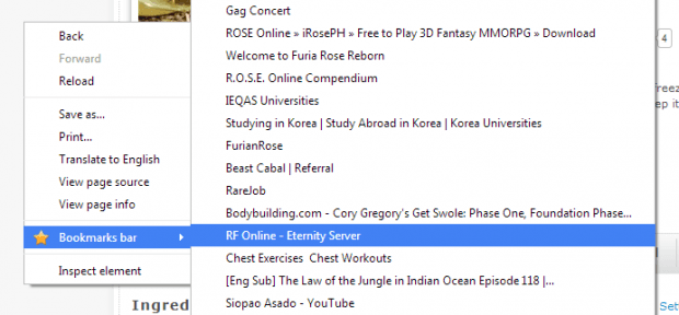 How to open bookmarks from right-click menu in Chrome [Tip] | dotTech