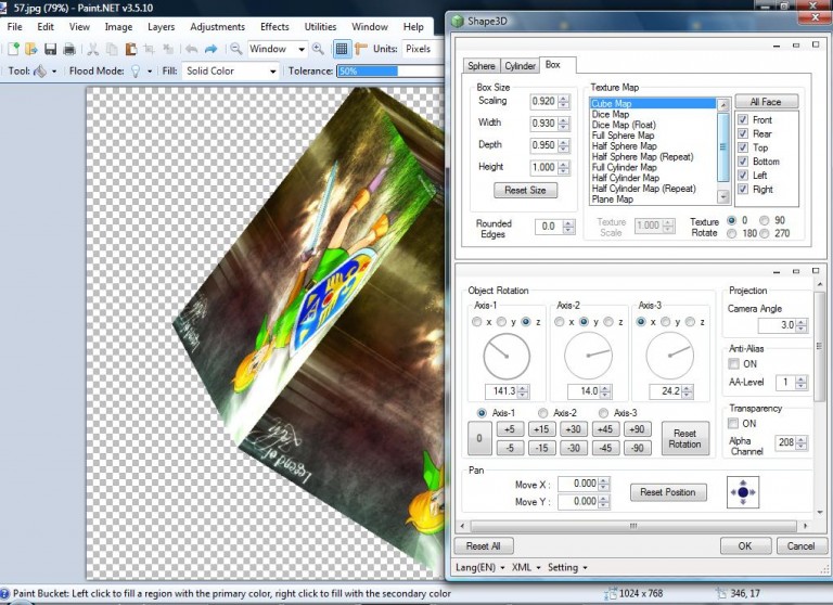 How to add 3D shape effects to images in Paint.net [Tip] | dotTech