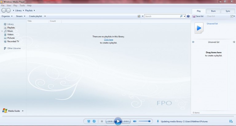 How to add new background skins to Media Center 12 library in Windows 7 ...