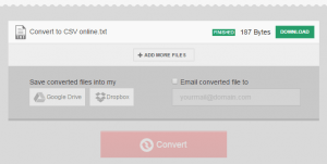How to convert TXT files to CSV online [Tip] | dotTech