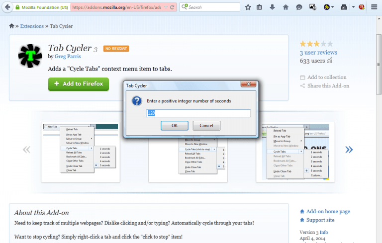 How to automatically cycle tabs to open multiple web pages in Firefox [Tip] | dotTech