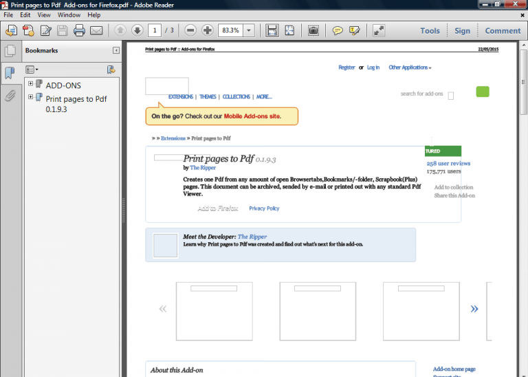 How to convert tabs, bookmarks and hyperlinks to PDF in Firefox [Tip ...