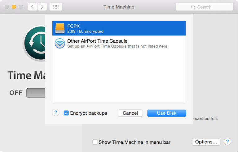 How to encrypt a Time Machine backup in Mac OS X [Tip] | dotTech