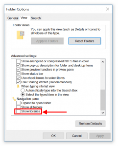 How to show Libraries in Windows 10 [Tip] | dotTech