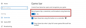 How to turn on Game bar in Windows 10 [Tip] | dotTechdotTech