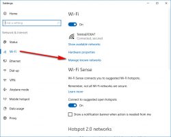 How to set wireless network as metered/non-metered connection in ...