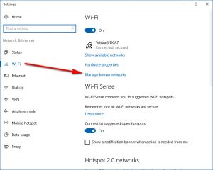 How to set wireless network as metered/non-metered connection in ...