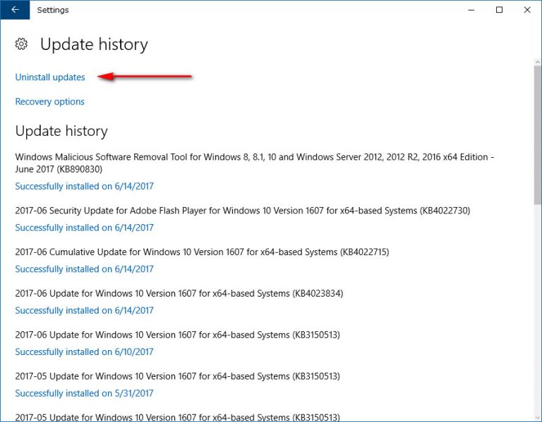 How to uninstall a Windows update in Windows 10 [Tip] | dotTech