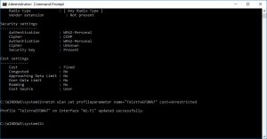 How to set wireless network as metered/non-metered connection in ...