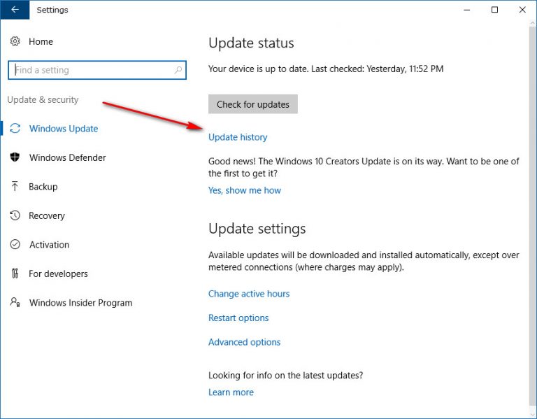 How to uninstall a Windows update in Windows 10 [Tip] | dotTech