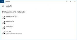 How to set wireless network as metered/non-metered connection in ...