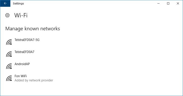 How to set wireless network as metered/non-metered connection in ...