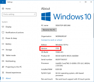 How to find out what edition, version and OS build of Windows 10 I have ...