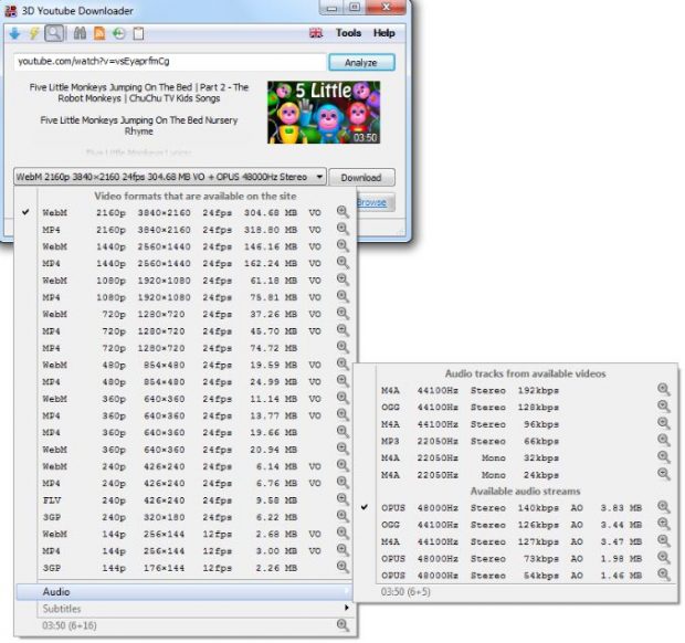 How to download videos using 3D Youtube Downloader [Windows] | dotTech